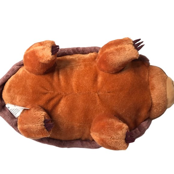 Disney | Toys | Disney Plush Brown Armadillo Velcro Roll Up Raya And ...